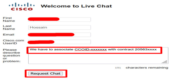 How to Associate a Cisco Service Contract to a Customer CCOID ...