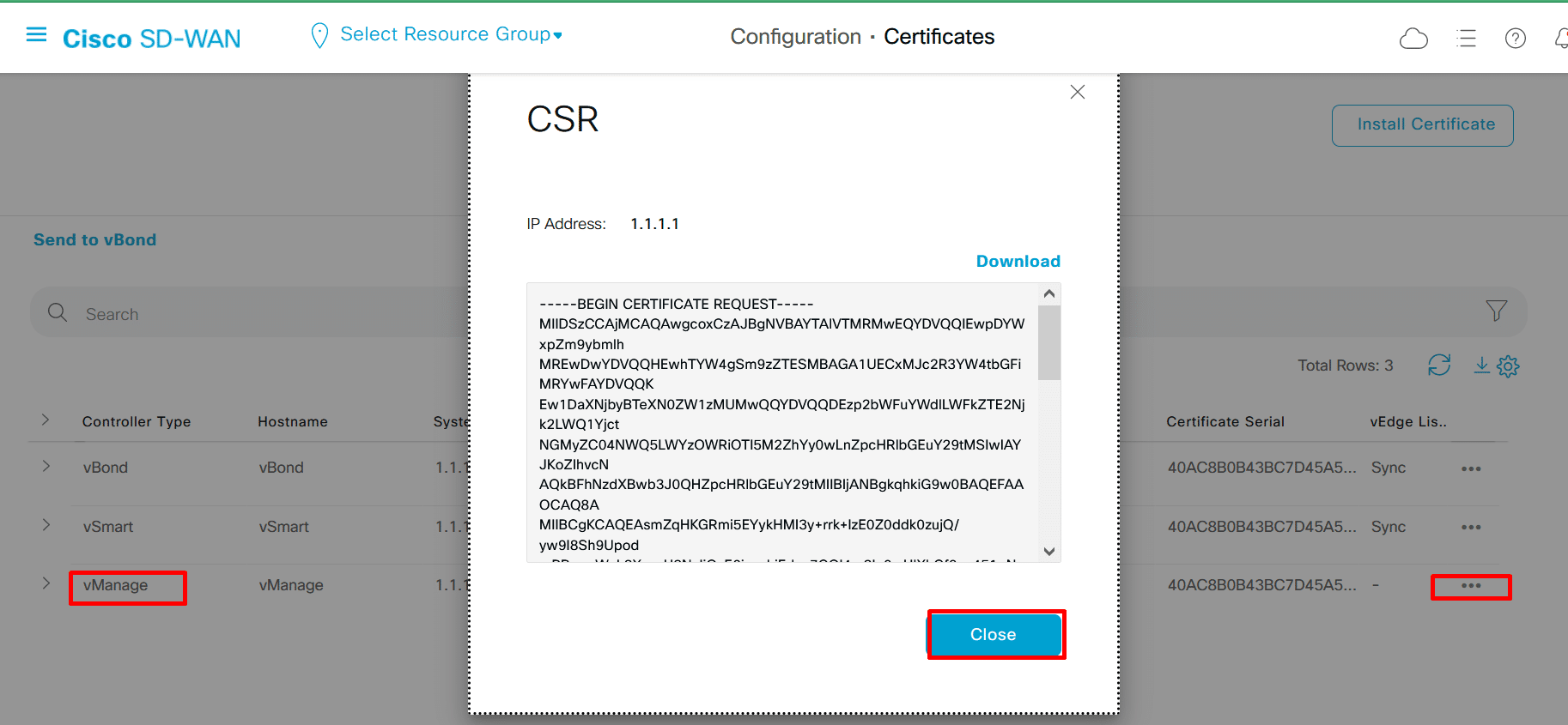 vManage Controller As Root CA Server For Cisco Catalyst SD-WAN – SKILLSET ACADEMY
